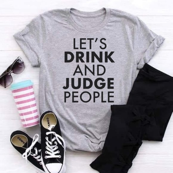 Country Grace With Alisha | Tops | Lets Drink And Judge People Funny ...